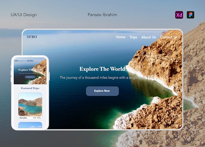 Create high fidelity ui ux design for web or mobile app by ...
