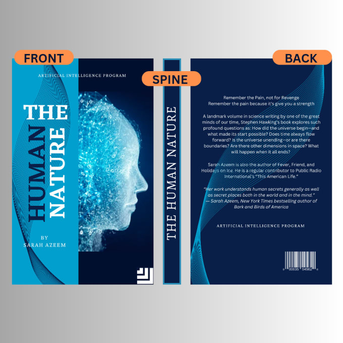 Designs amazing book covers by Sarahazeem | Fiverr