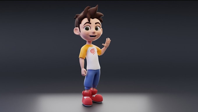 Do 3d character modeling, game character, unity, character rig, 3d ...