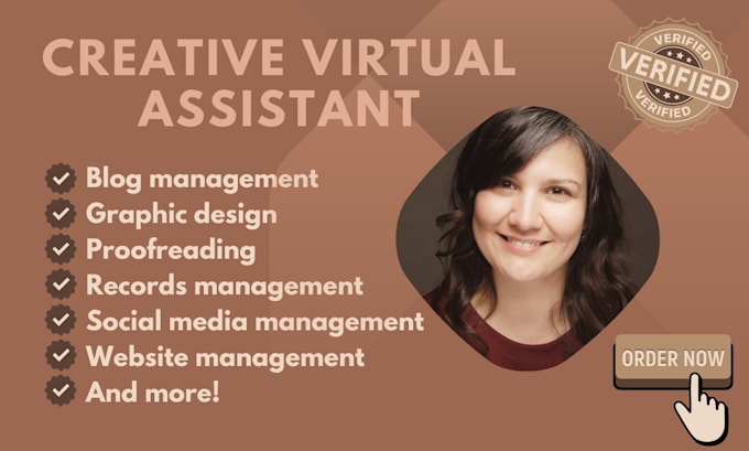 Be your creative virtual assistant by Viablevirtual | Fiverr