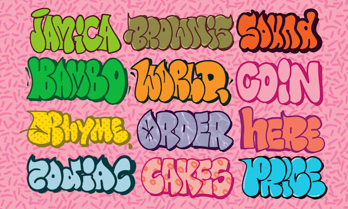 Create throw up graffiti design for you in 24 hours by Dadiberkah | Fiverr