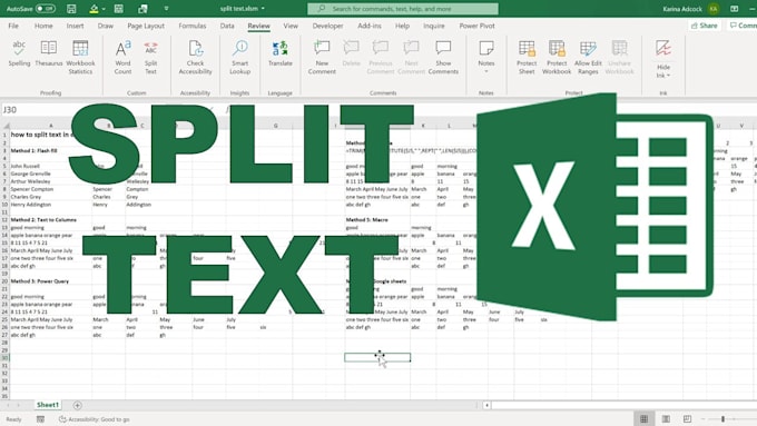 Split excel report fast by Converterenigma | Fiverr
