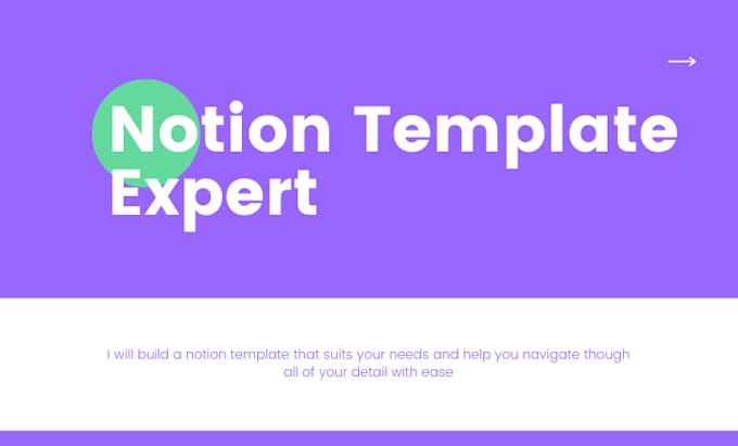 Be your notion template expert, virtual assistant, notion by Steve_johnsonn | Fiverr
