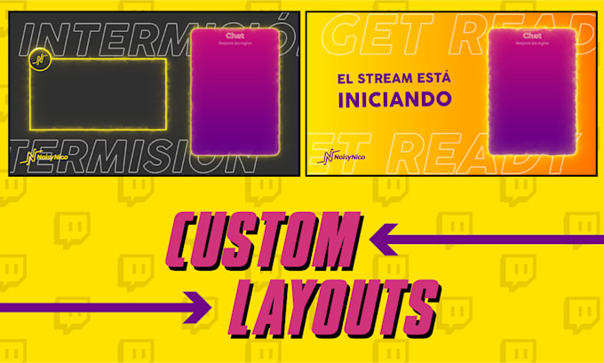 Design your stream layouts by Ignaguzman | Fiverr