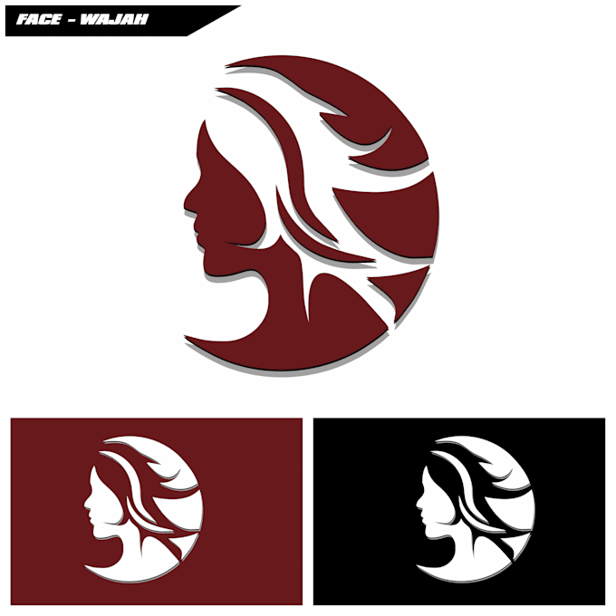 Make a face logo design for you by Dewaposter_ | Fiverr