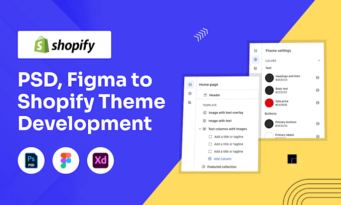 Develop a custom shopify theme from figma, psd, xd design by Code_commerce | Fiverr