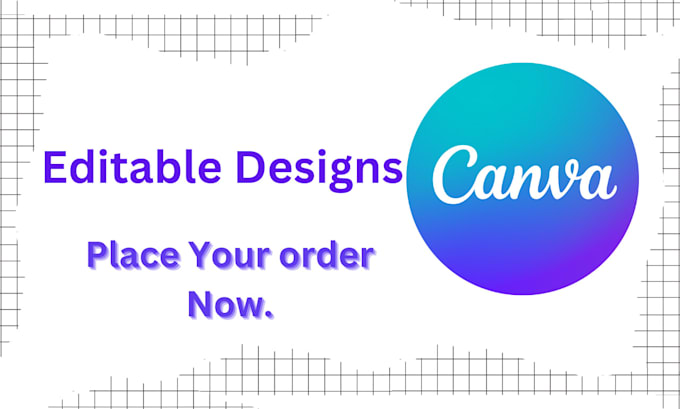 Create any design using canva by Kainat_ava | Fiverr
