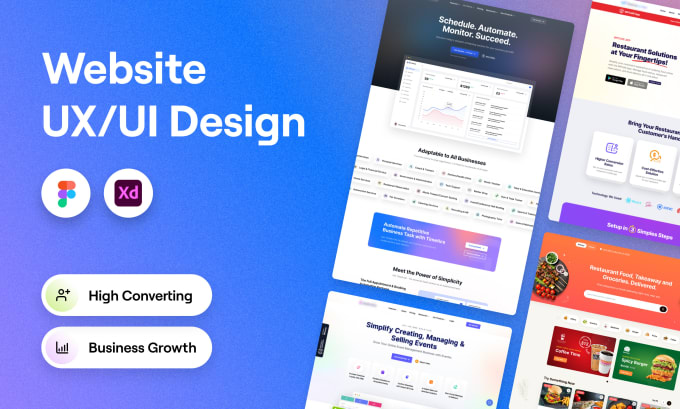 Do ux ui, web page, landing page design in figma or xd by Ishtiyaqkabir ...