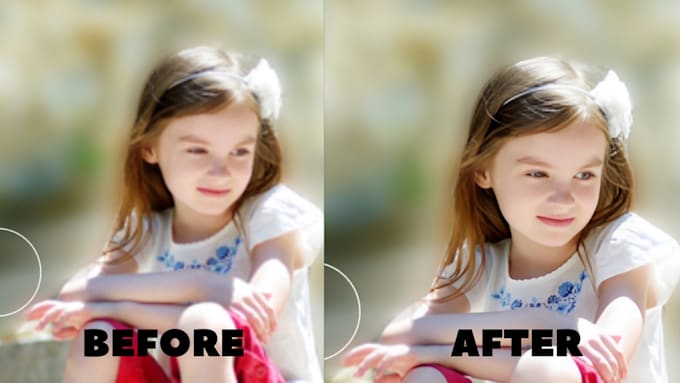 Edit, fix blurry photos, colorize,enhance low resolution image by ...