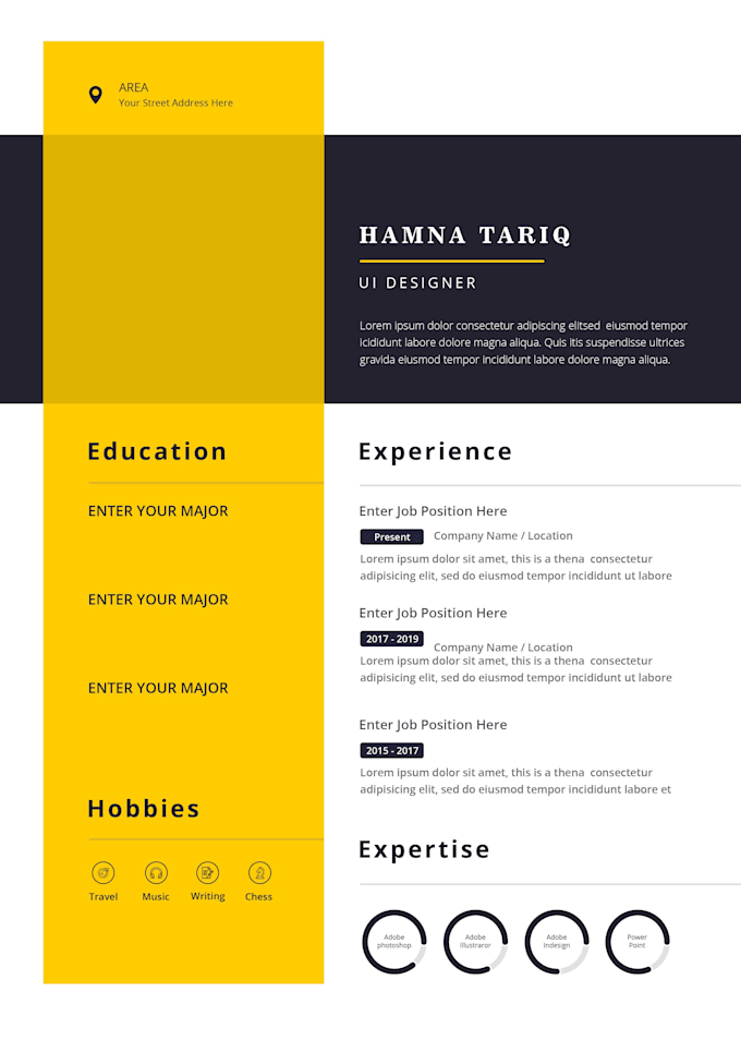 Design professional cv resume and cover letter templates by ...