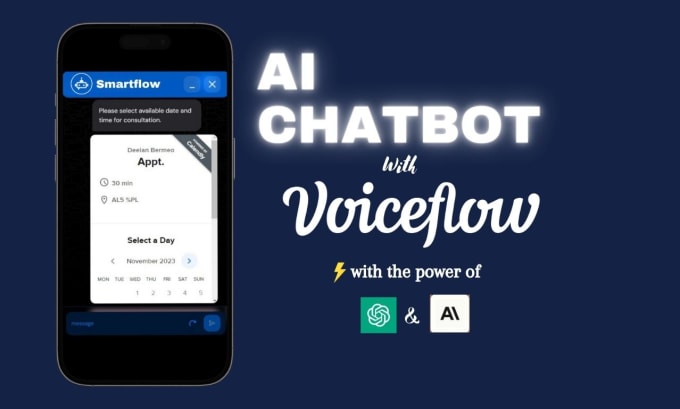 Create a custom ai chatbot using voiceflow and zapier or make for ai ... Create a custom ai chatbot using voiceflow and zapier or make for ai ...