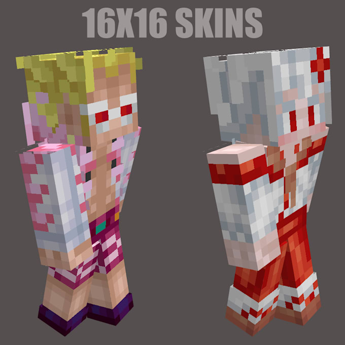 Make custom minecraft skin for you by Moonwalk320 | Fiverr