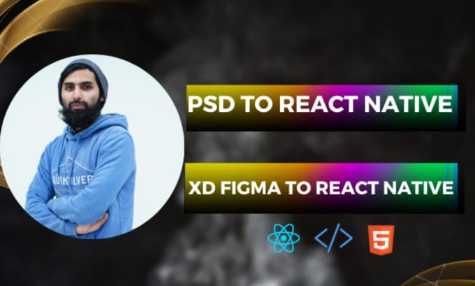 Covert psd, xd figma ui into react native by Sddeveloper1 | Fiverr Covert psd, xd figma ui into react native by Sddeveloper1 | Fiverr