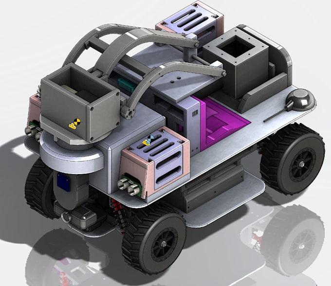 Create 3d models and design mechanical products in solidworks by Victor ...