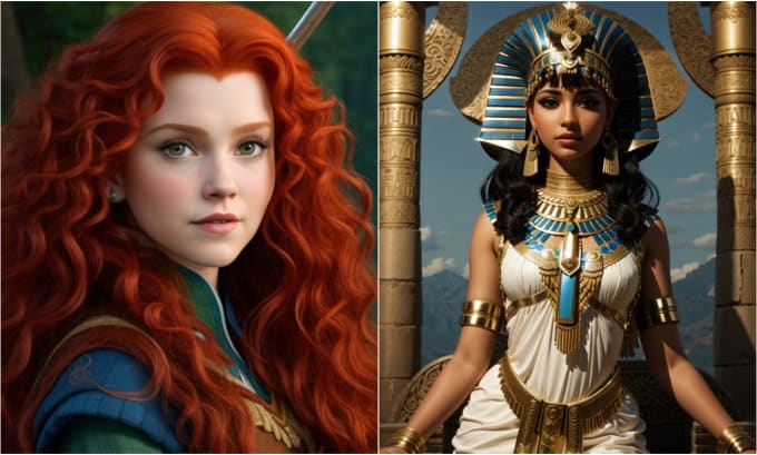 Generate wonderful absolute realistic ai images by Darianamm | Fiverr