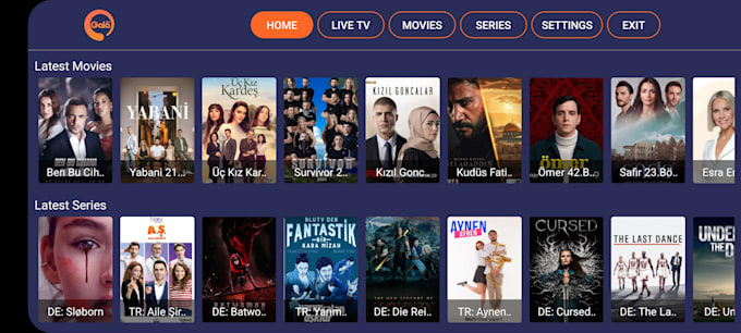 Develop iptv player for android tv and amazon fire tv by Krunal_bakhal ...