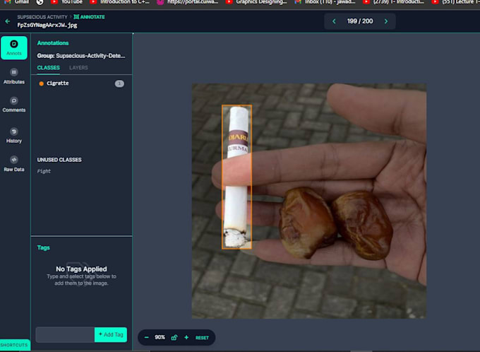 Do image annotation, data labelling, bounding box, for any ai model by Jawadshaukat12 | Fiverr