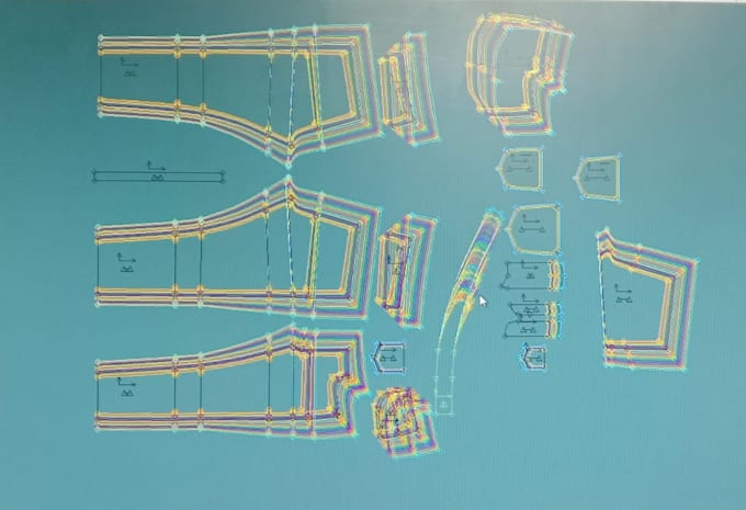 Make garment, dress, clothing sewing pattern and grading by U ...