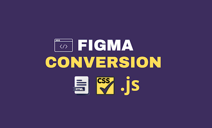 Convert figma to interactive and responsive html css javascript and ...