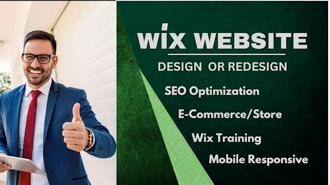 Do custom wix website design, redesign wix website and fix wix website ... Do custom wix website design, redesign wix website and fix wix website ...