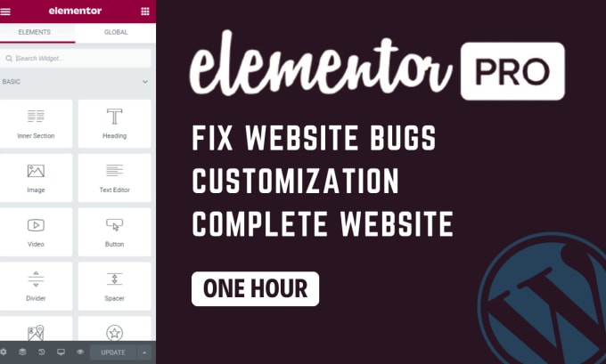 Be elementor expert to fix elementor bug, fix elementor issue ... Be elementor expert to fix elementor bug, fix elementor issue ...