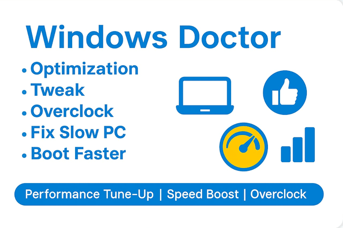 Speed up, optimize, and boost performance of your device by Feroz96 | Fiverr