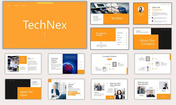 Design pitch deck presentation in powerpoint by Shaun_6 | Fiverr