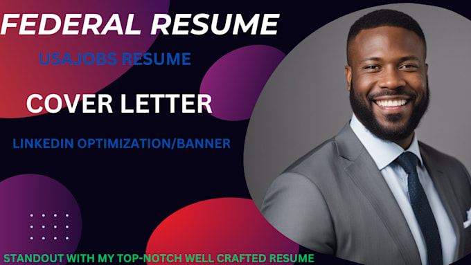 Write, edit, a professional federal, usajobs, cover letter for your ...