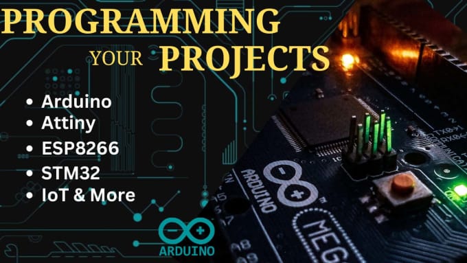 Programming In Arduino Attiny Esp Stm32 And Iot Projects By Hjengineering Fiverr