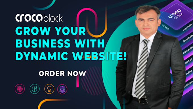 Design dynamic wordpress website with crocoblock jet engine by Iconicwp | Fiverr