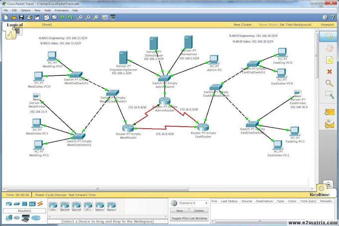 Cisco packet tracer projects by Sahmed91 | Fiverr