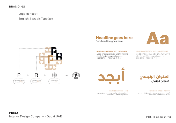 Design the visual identity, the logo, in a wonderful way that matches ...