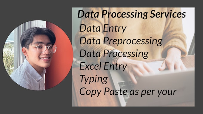 Be your virtual assistant for data entry, data preprocessing, and excel ...