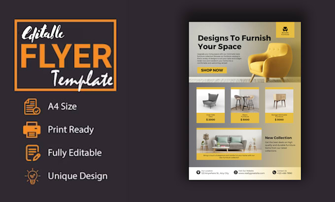 Do professional flyer and poster design using canva by Moazzam_graphic ...