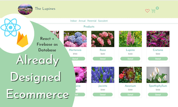 Empower your ecommerce with react js by Valeria_paulina | Fiverr