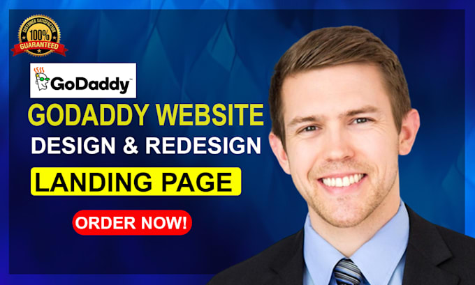 Do godaddy website design godaddy redesign and seo optimization by ...