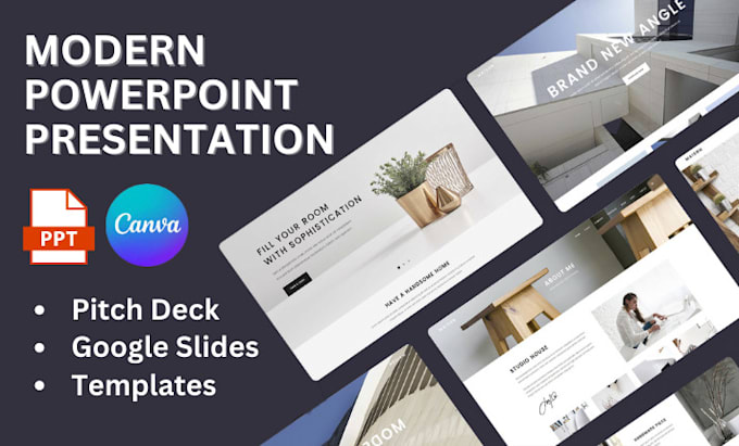 Design modern powerpoint presentation by Fatimarehan946 | Fiverr
