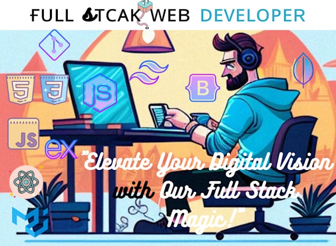 Be your full stack web developer using mern stack by Sanchit_yadav | Fiverr