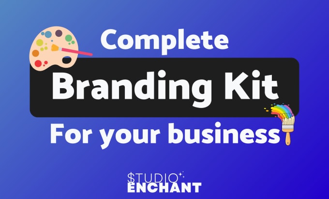 Create a complete branding kit for your business by Studioenchant | Fiverr
