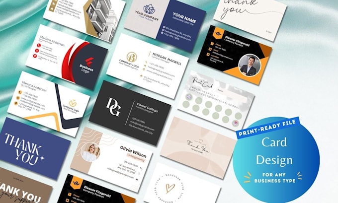 Design modern and stylish business use cards by Yumiyja | Fiverr