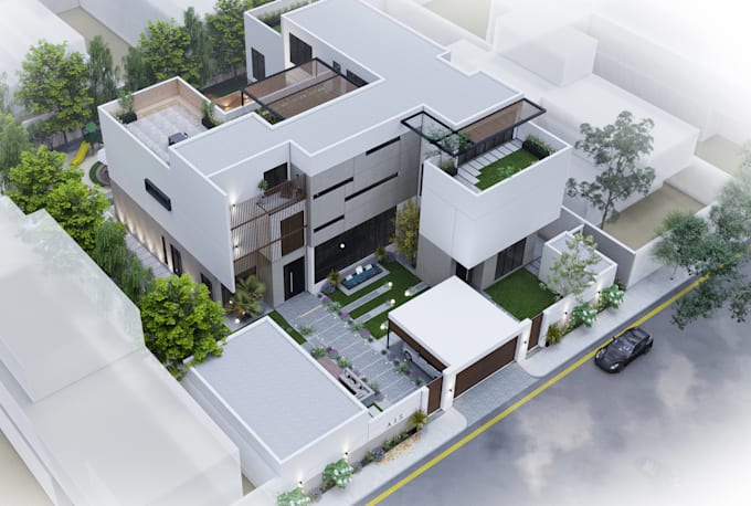 Work villa full project complete design architecture and mep by Mamun ...