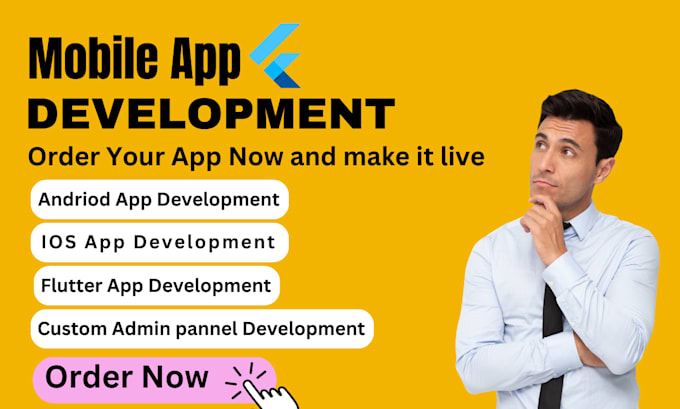 Create Ios And Android Mobile App Development Using Flutter React Native By Junaid Ninja Fiverr