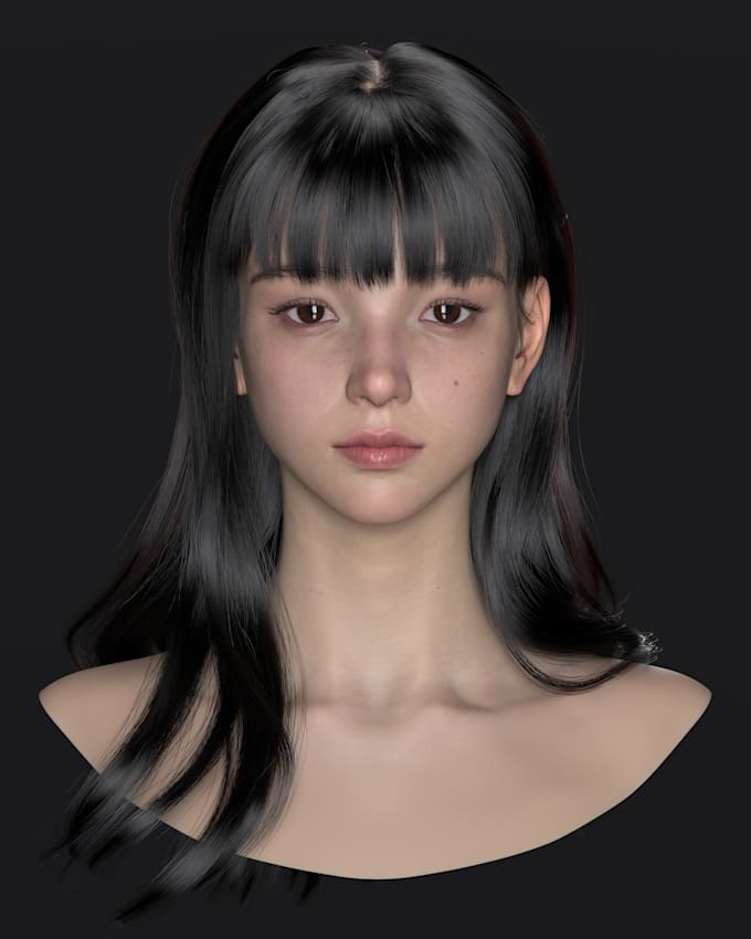 Do 3d hyper realistic metahuman character ai or virtual influencer ...