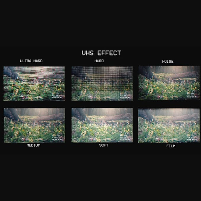 Transform your content with vhs style effects by Lofilogolab | Fiverr