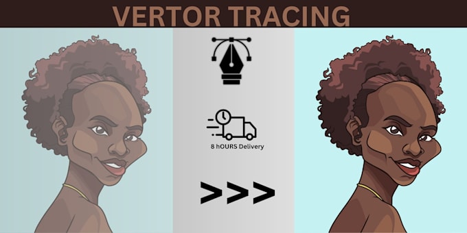 Recreate logo, redesign, raster to vector tracing, remake by Happy_dani | Fiverr