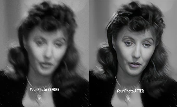 Enhance your low quality face photo by Congstruct | Fiverr