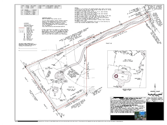 Professionally draft land surveys according to your request by ...