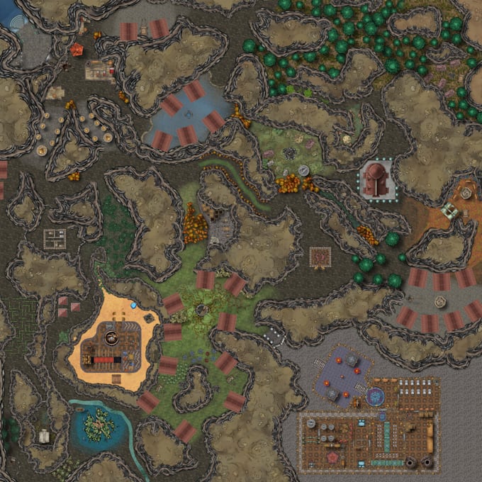 Create custom high resolution battlemaps for your campaign by Bluep0wnd ...