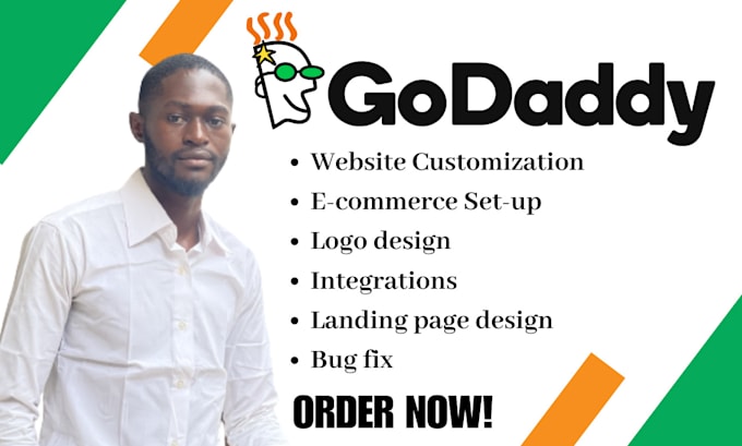 Godaddy design and redesign, develop godaddy, ecommerce by Victory_aanu ...