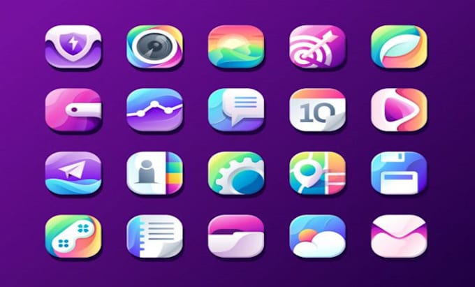 Design modern and attractive app icon logo by Frexilapps | Fiverr